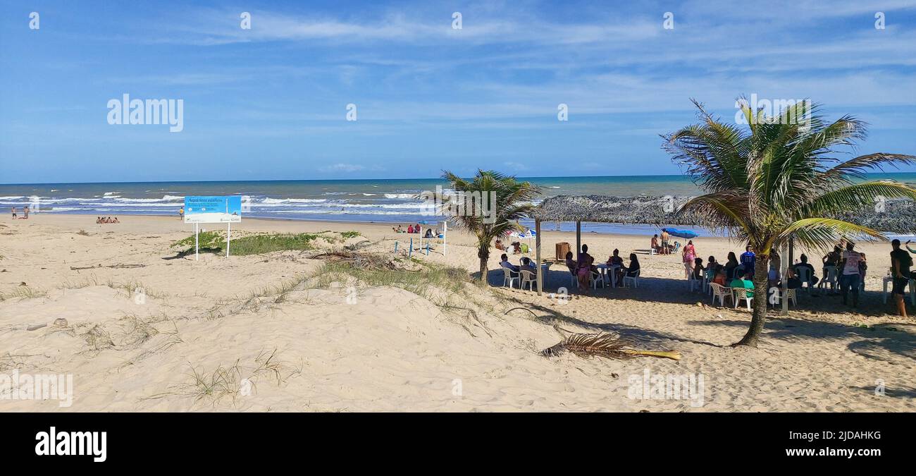 Beach, Pirambu, Sergipe, Brazil Stock Photo - Alamy