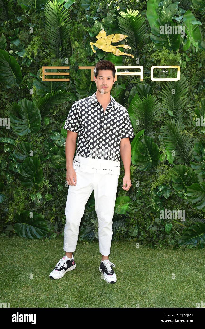 Ross Butler Milan Fashion Week - Men S/S 2023 Etro - backdrop Milan ...