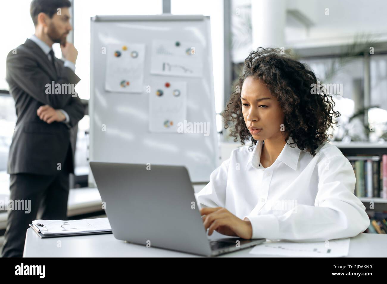 Focused analyzing hi-res stock photography and images - Alamy