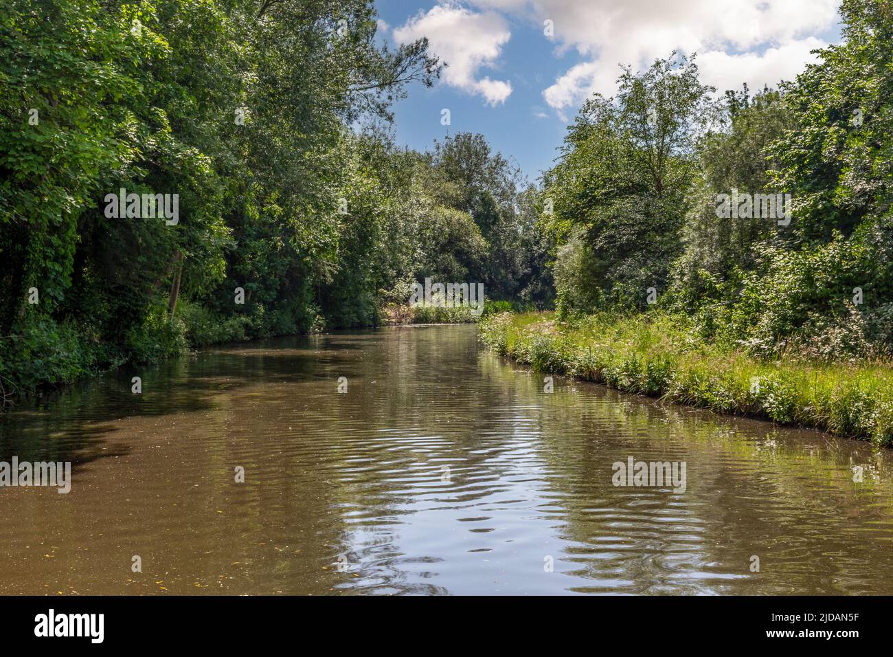 Stack Pools fishing lake in Springfield Park, Kidderminster ...