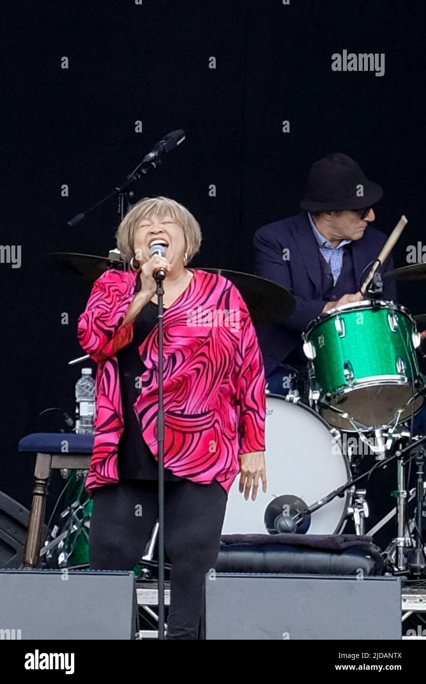 Newport, UK. 19th June, 2022. Mavis Staples, American rhythm and blues ...