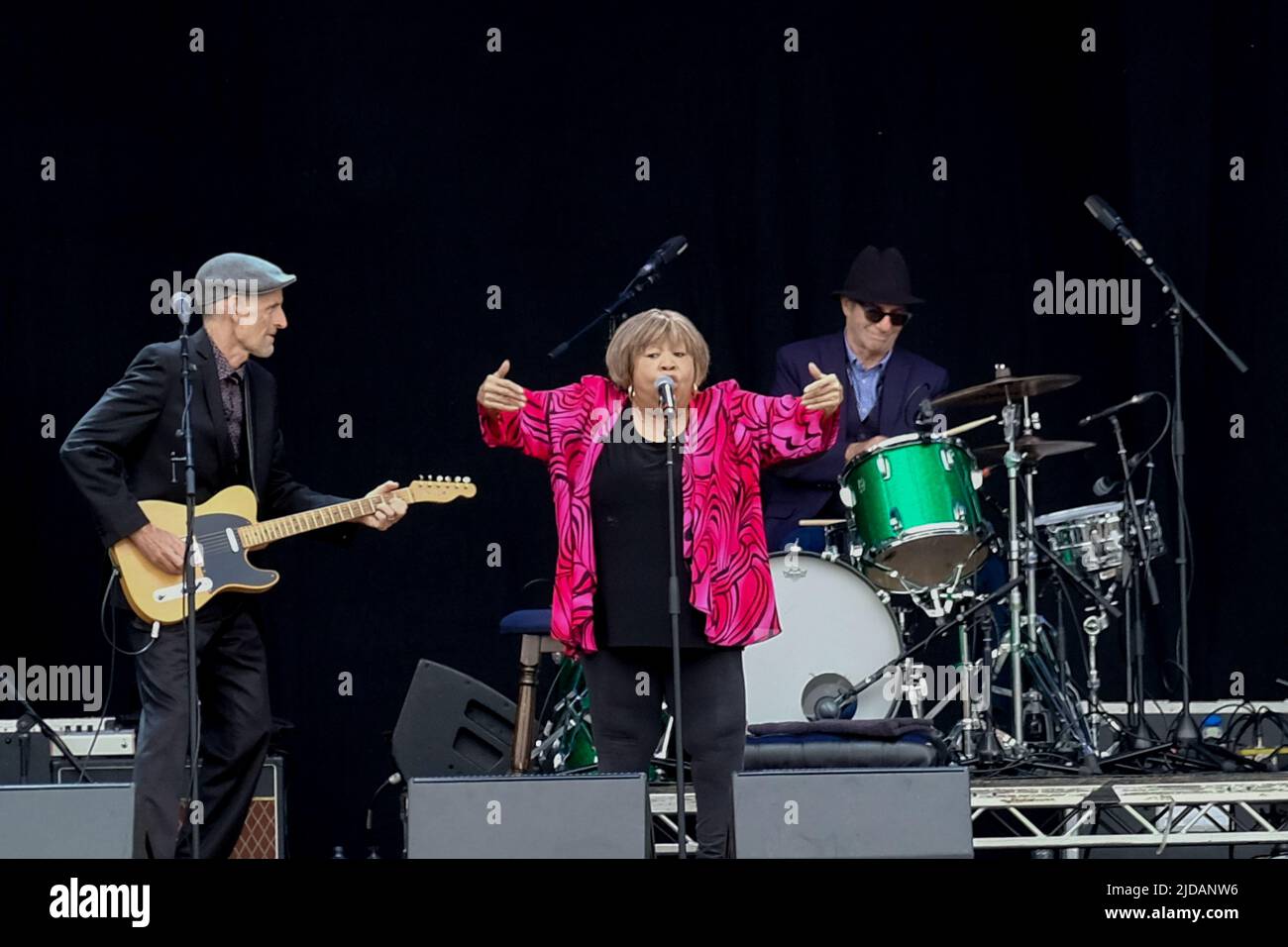 Newport, UK. 19th June, 2022. Mavis Staples, American rhythm and blues ...