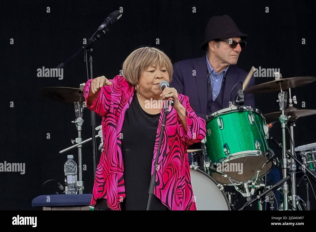Newport, UK. 19th June, 2022. Mavis Staples, American rhythm and blues ...
