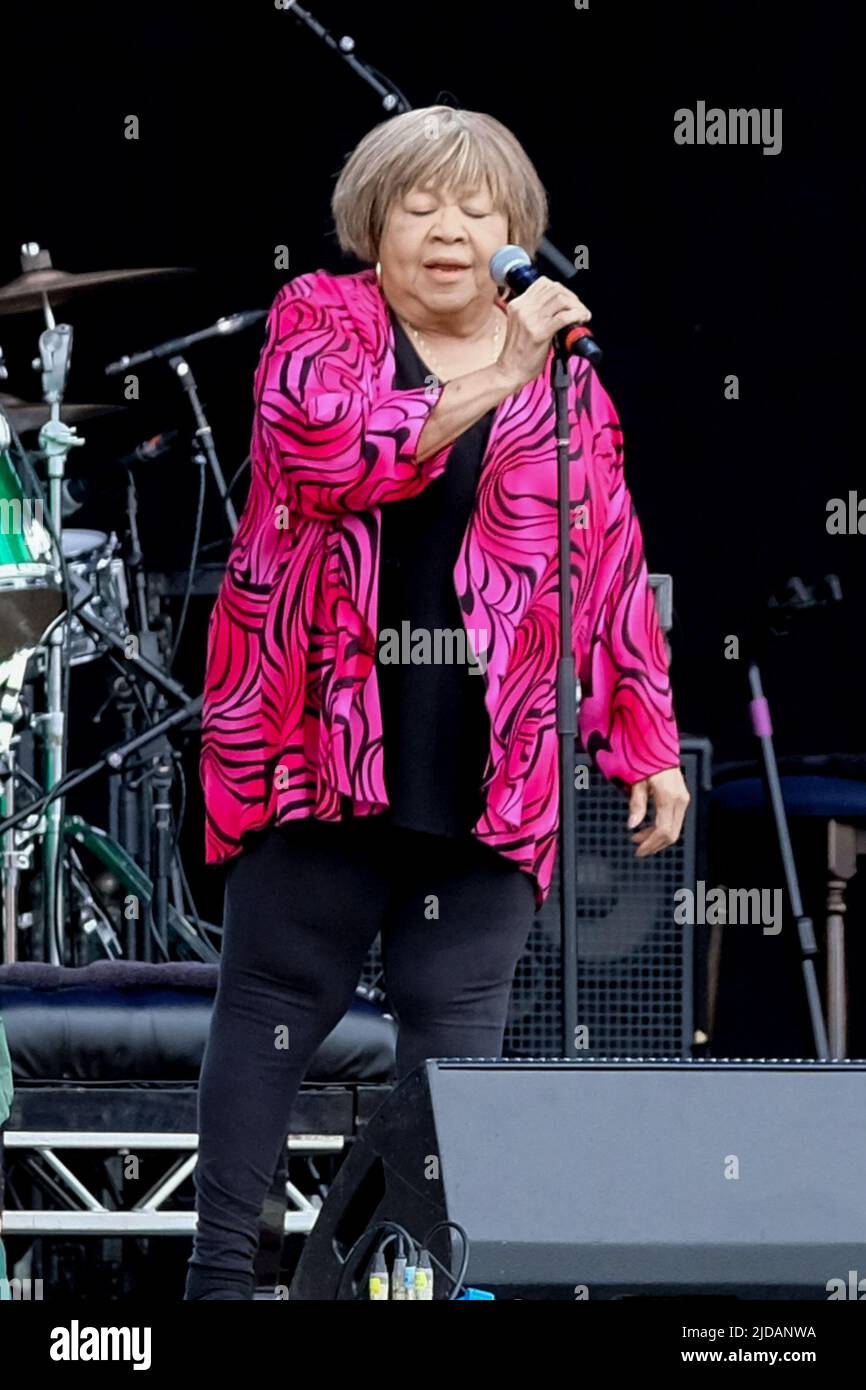 Newport, UK. 19th June, 2022. Mavis Staples, American rhythm and blues ...
