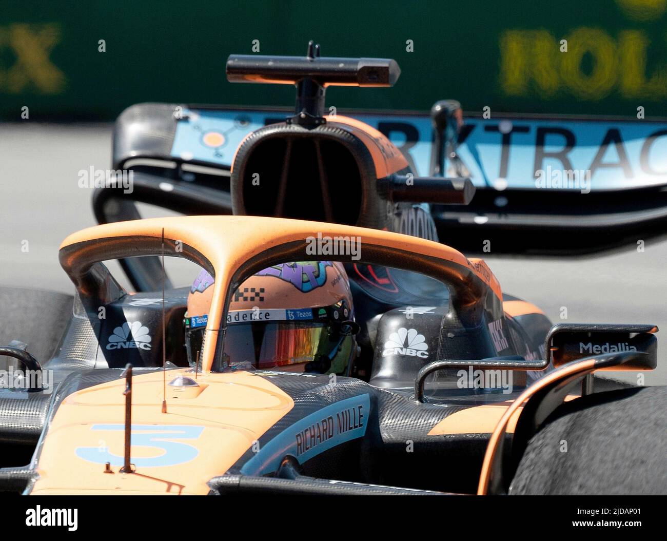 06/19/2022, Circuit Gilles-Villeneuve, Montreal, FORMULA 1 AWS GRAND PRIX DU CANADA 2022, in the ...