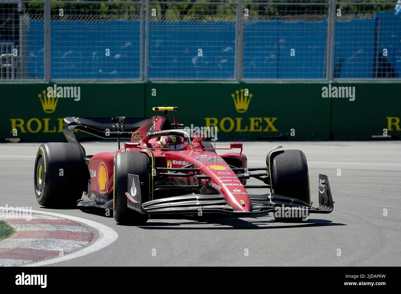 June 19, 2022, Circuit Gilles-Villeneuve, Montreal, FORMULA 1 AWS GRAND PRIX DU CANADA 2022, in ...