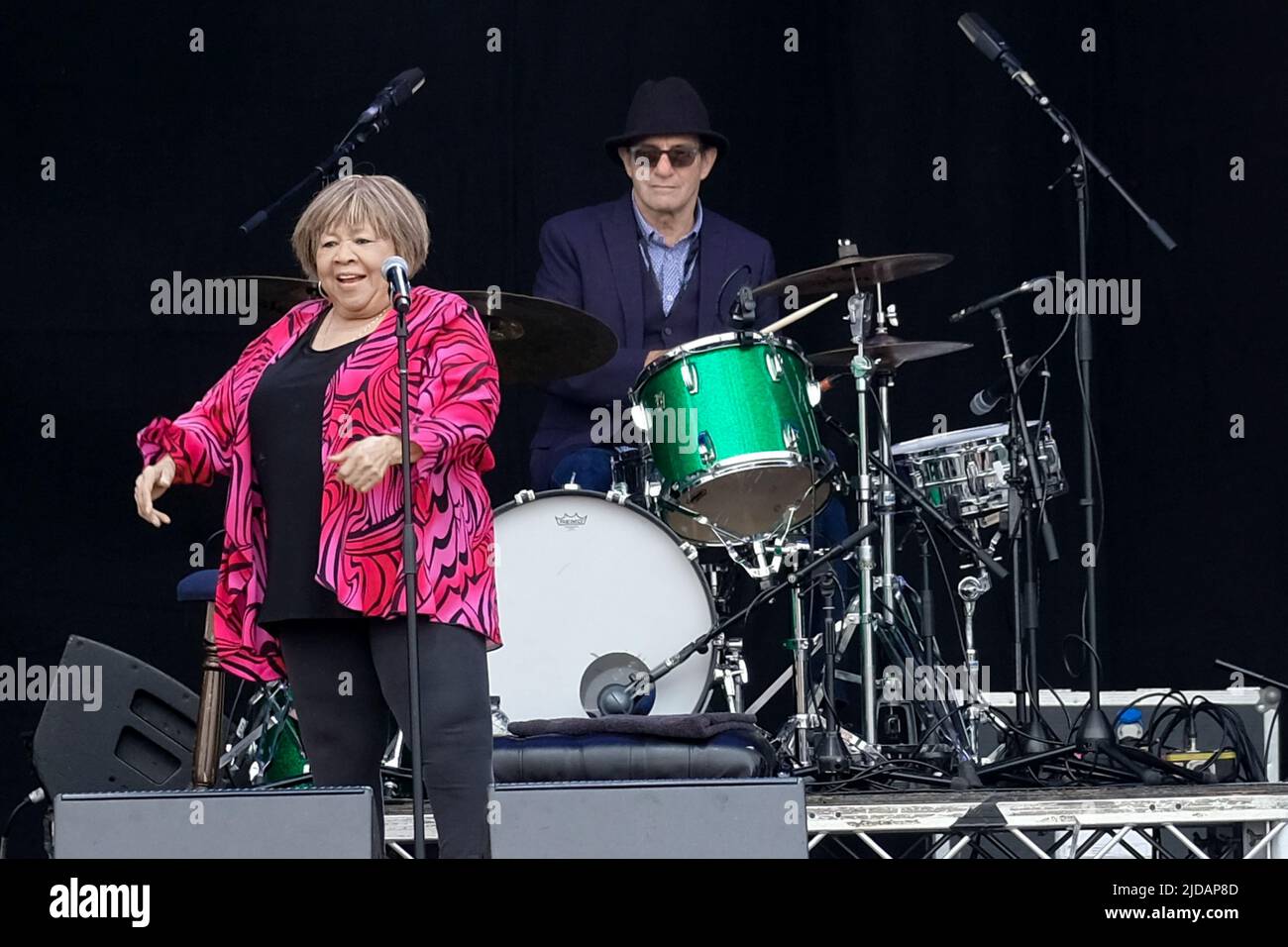 Newport, UK. 19th June, 2022. Mavis Staples, American rhythm and blues ...