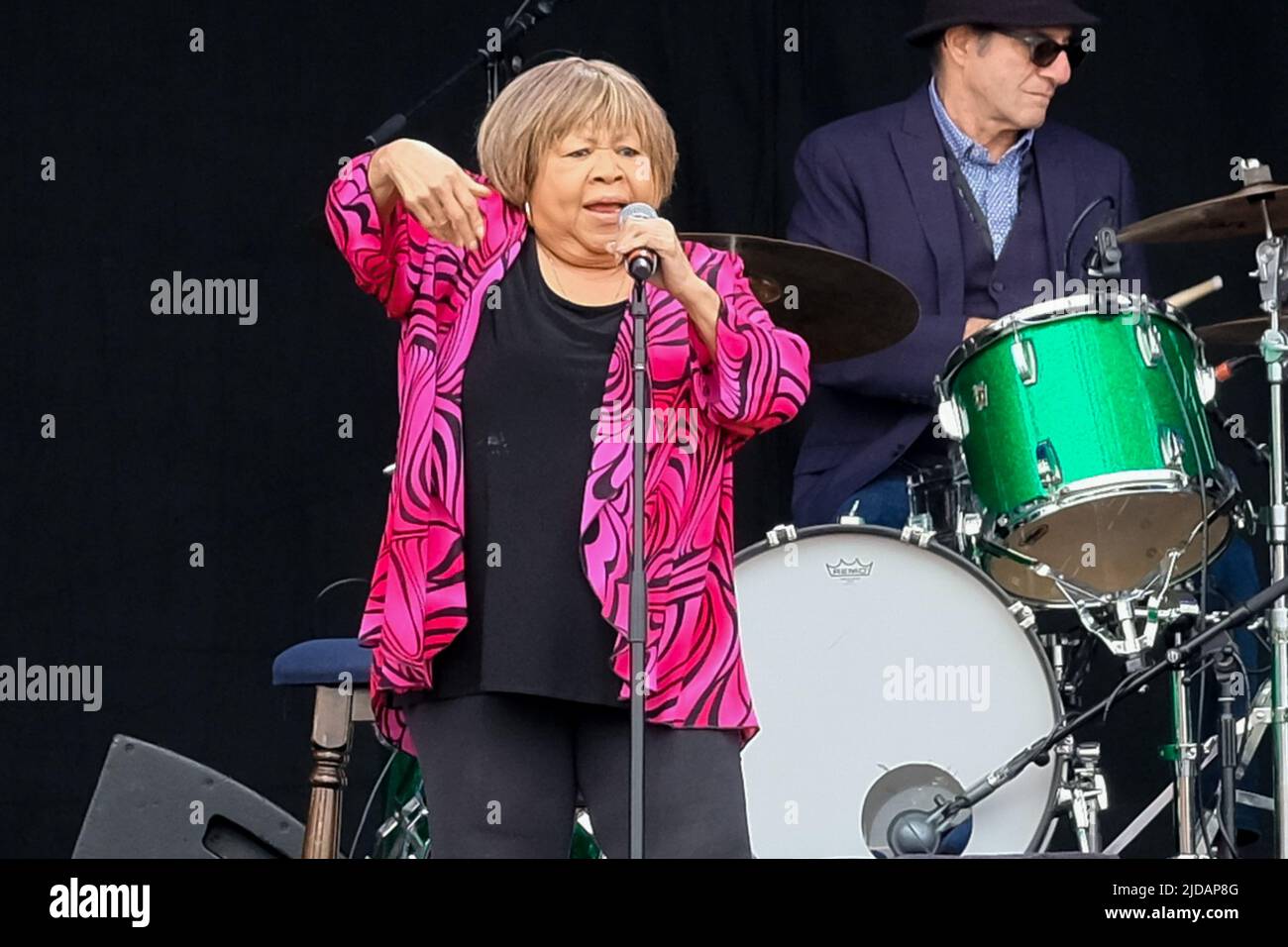 Newport, UK. 19th June, 2022. Mavis Staples, American rhythm and blues ...