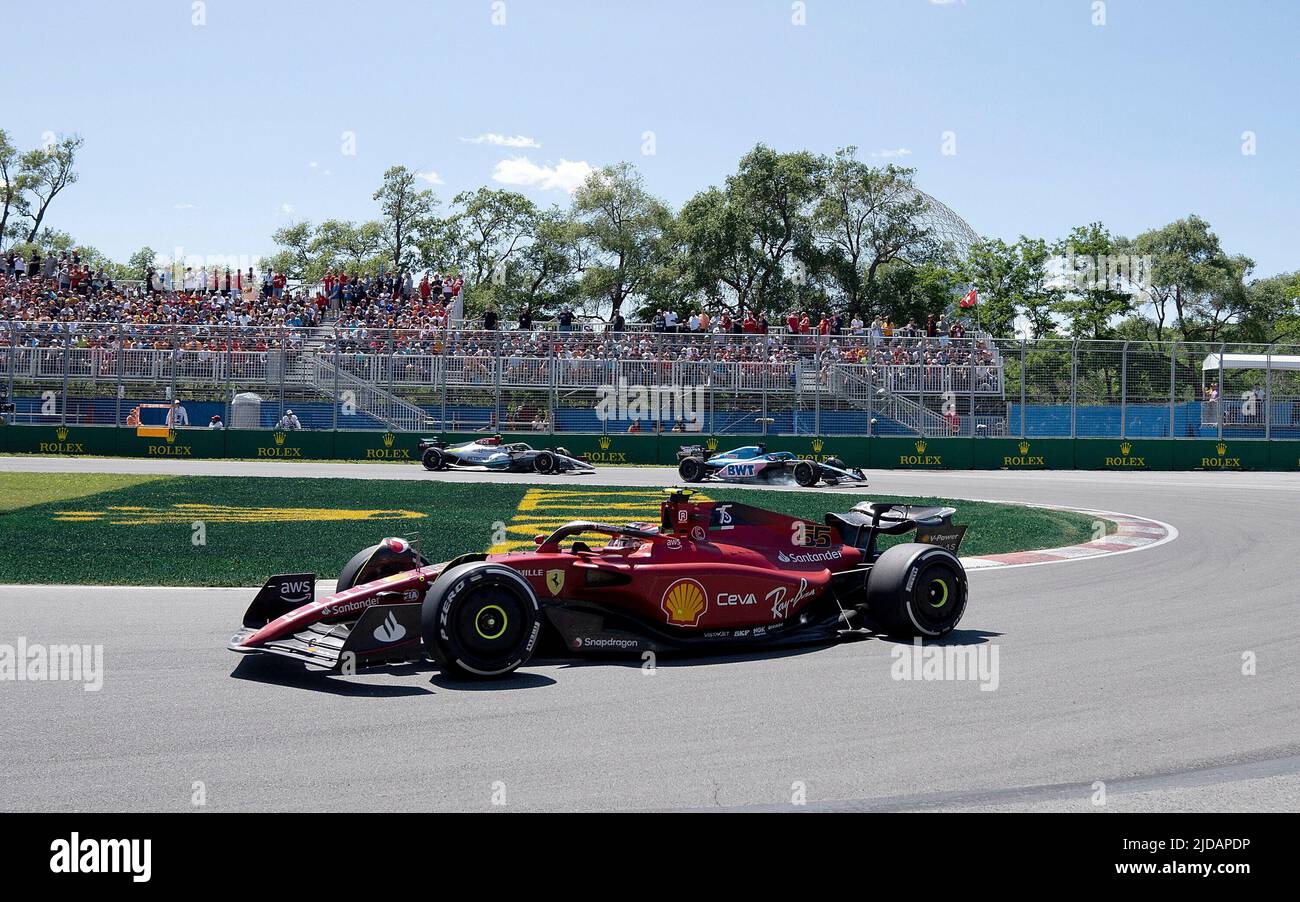 June 19, 2022, Circuit Gilles-Villeneuve, Montreal, FORMULA 1 AWS GRAND ...