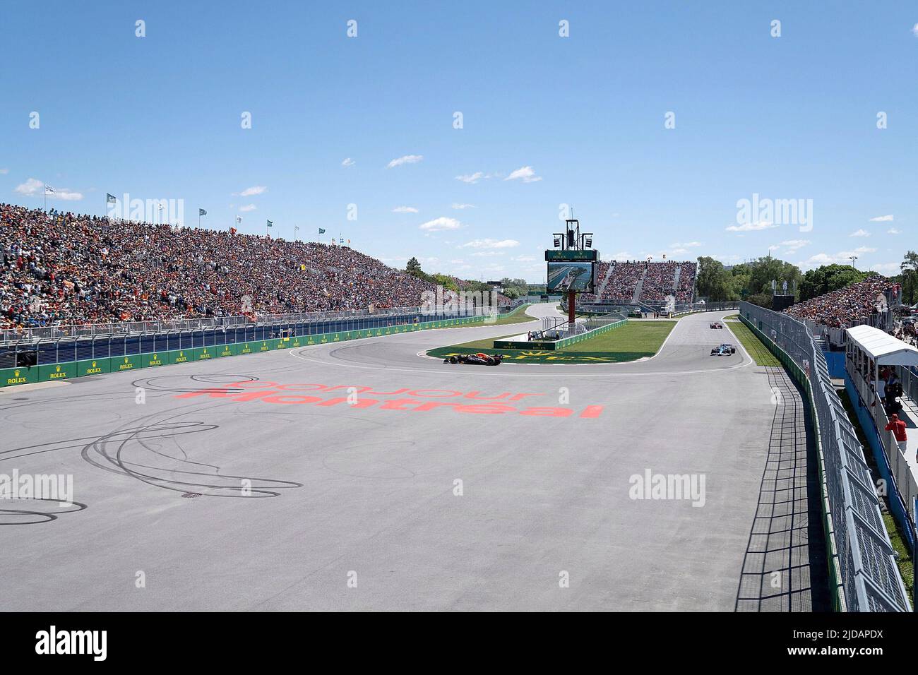 06/19/2022, Circuit Gilles-Villeneuve, Montreal, FORMULA 1 AWS GRAND PRIX DU CANADA 2022, in the ...