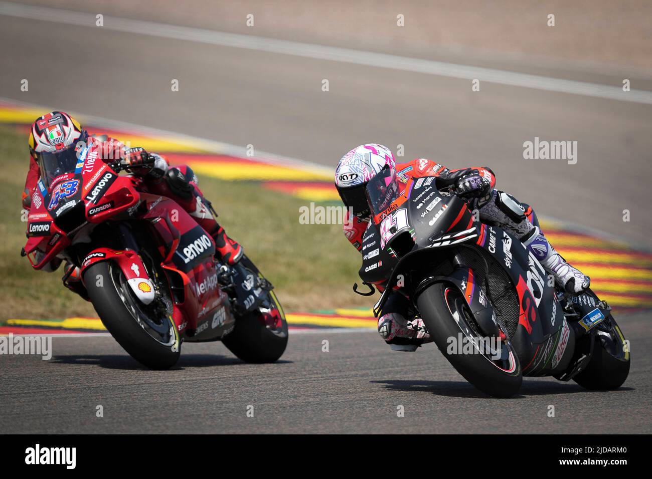 Hohenstein Ernstthal, Germany. 19th June, 2022. Races of MotoGP Liqui ...