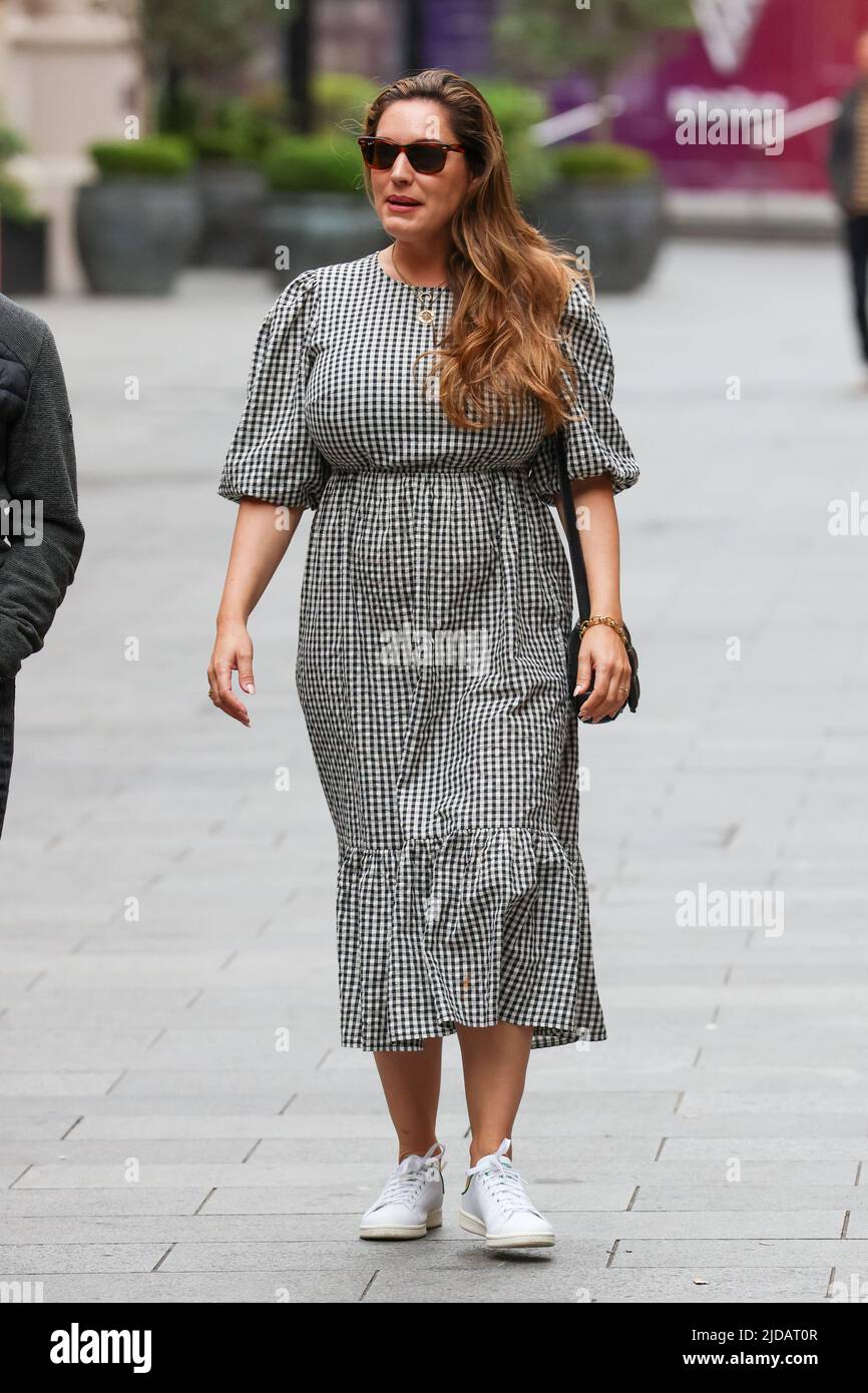 Celebrities seen in Leicester Sq near Global Studios Featuring: Kelly ...