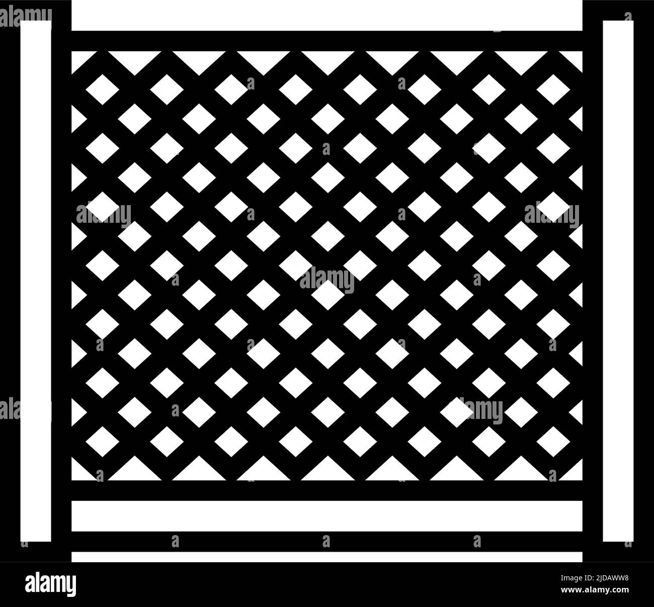 chain fence line icon vector illustration Stock Vector Image & Art - Alamy