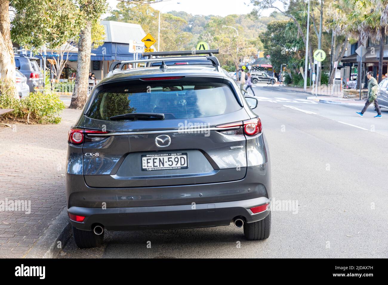 Mazda CX8, 2020 model, parked in Avalon Beach Sydney,NSW,Australia a ...