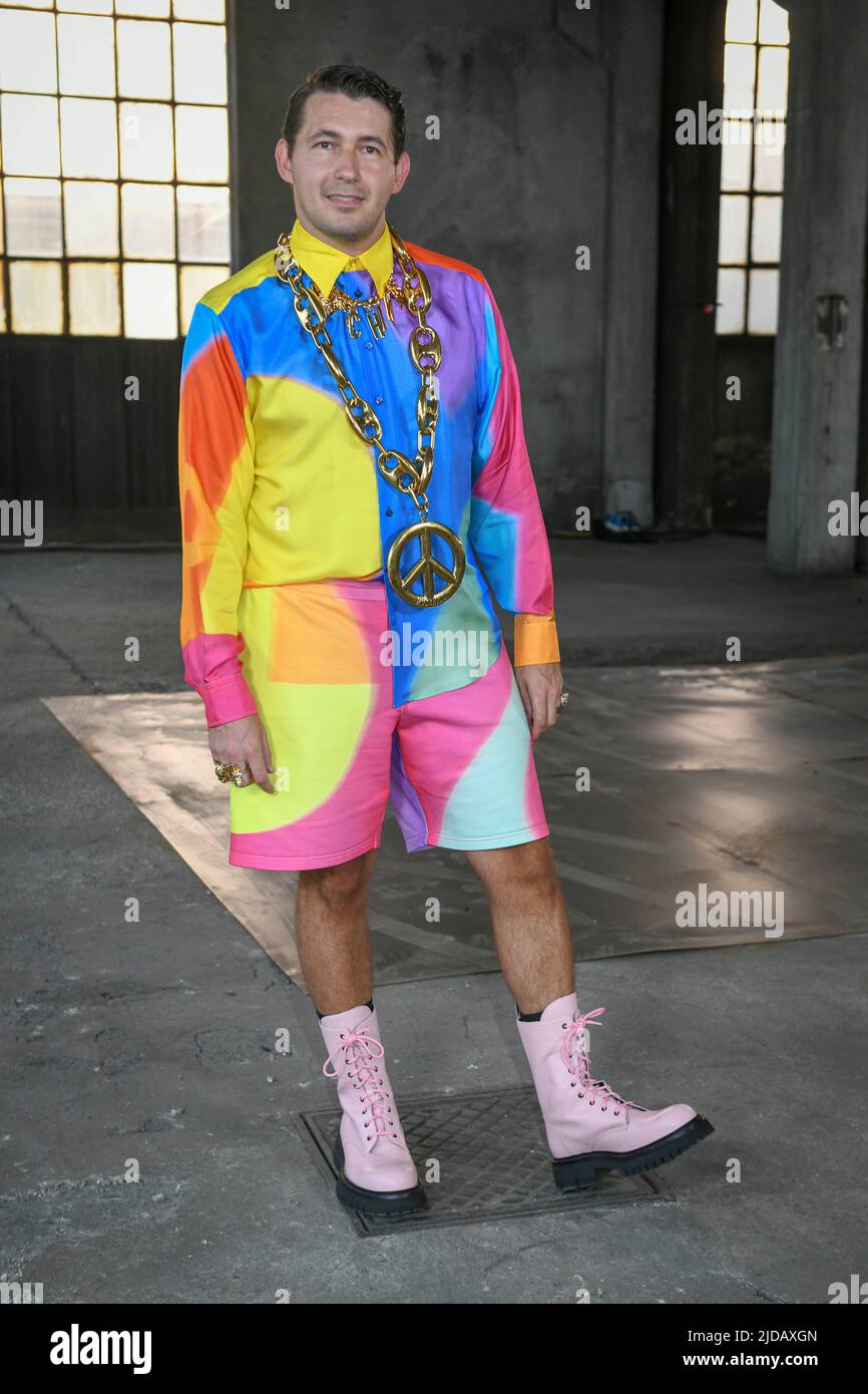 Milan, Italy. 19th June, 2022. Milan, Milan Fashion Week, men's spring ...