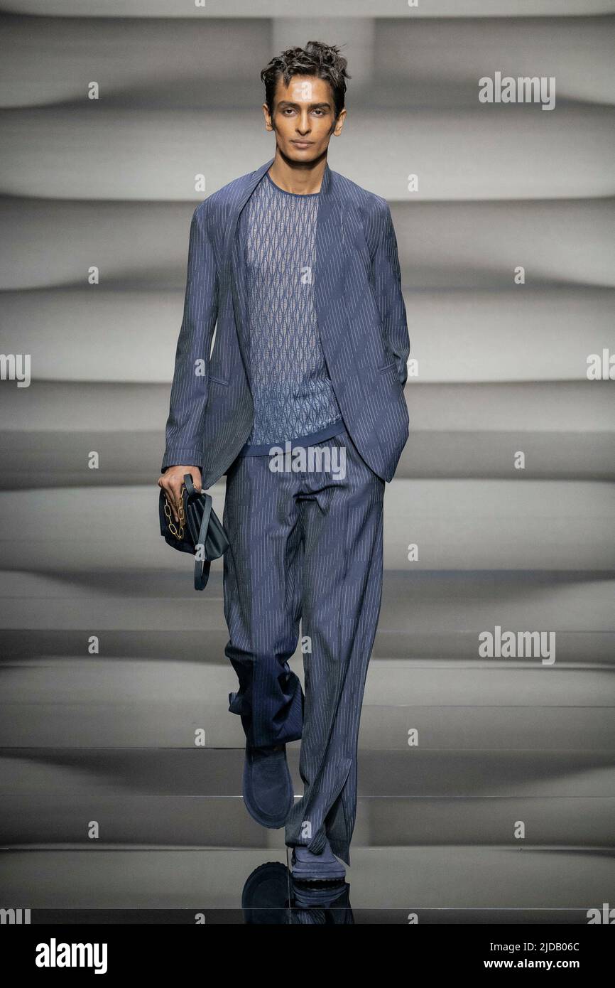 Giorgio Armani Male Models 2022