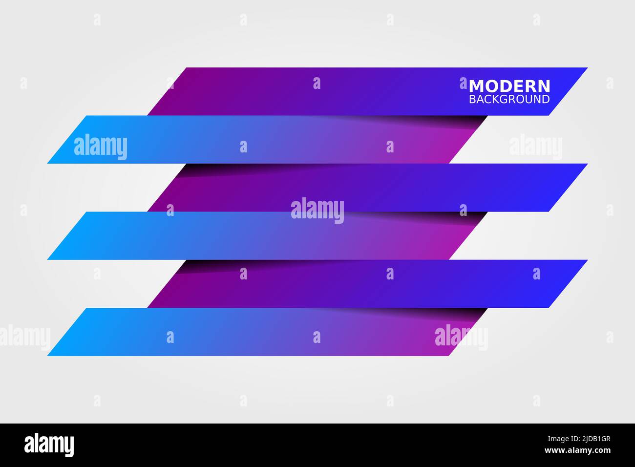 Infographics paper rectangle banners with shadows on white background ...