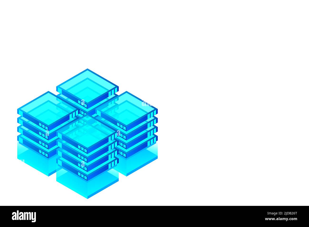 Mainframe, powered server, high technology concept, data center, cloud ...