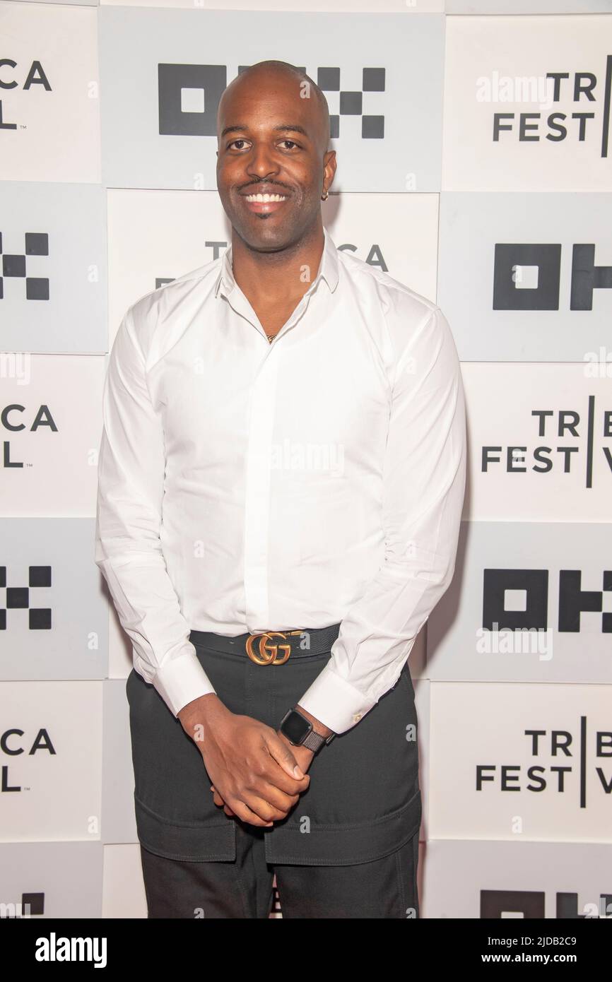 New York, United States. 18th June, 2022. Marcus Lomax attends the ...