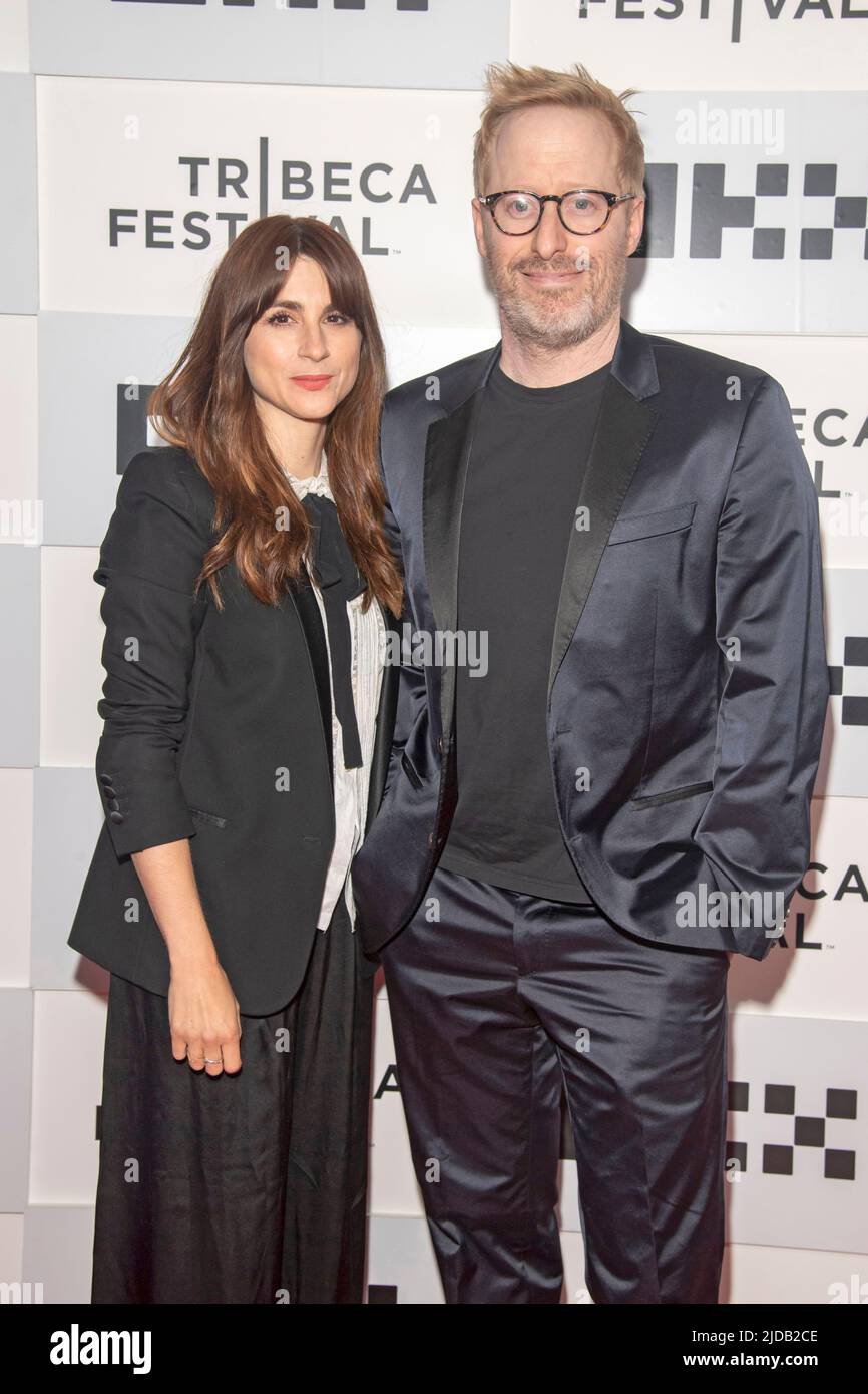 New York, United States. 18th June, 2022. Aya Cash and Josh Alexander ...