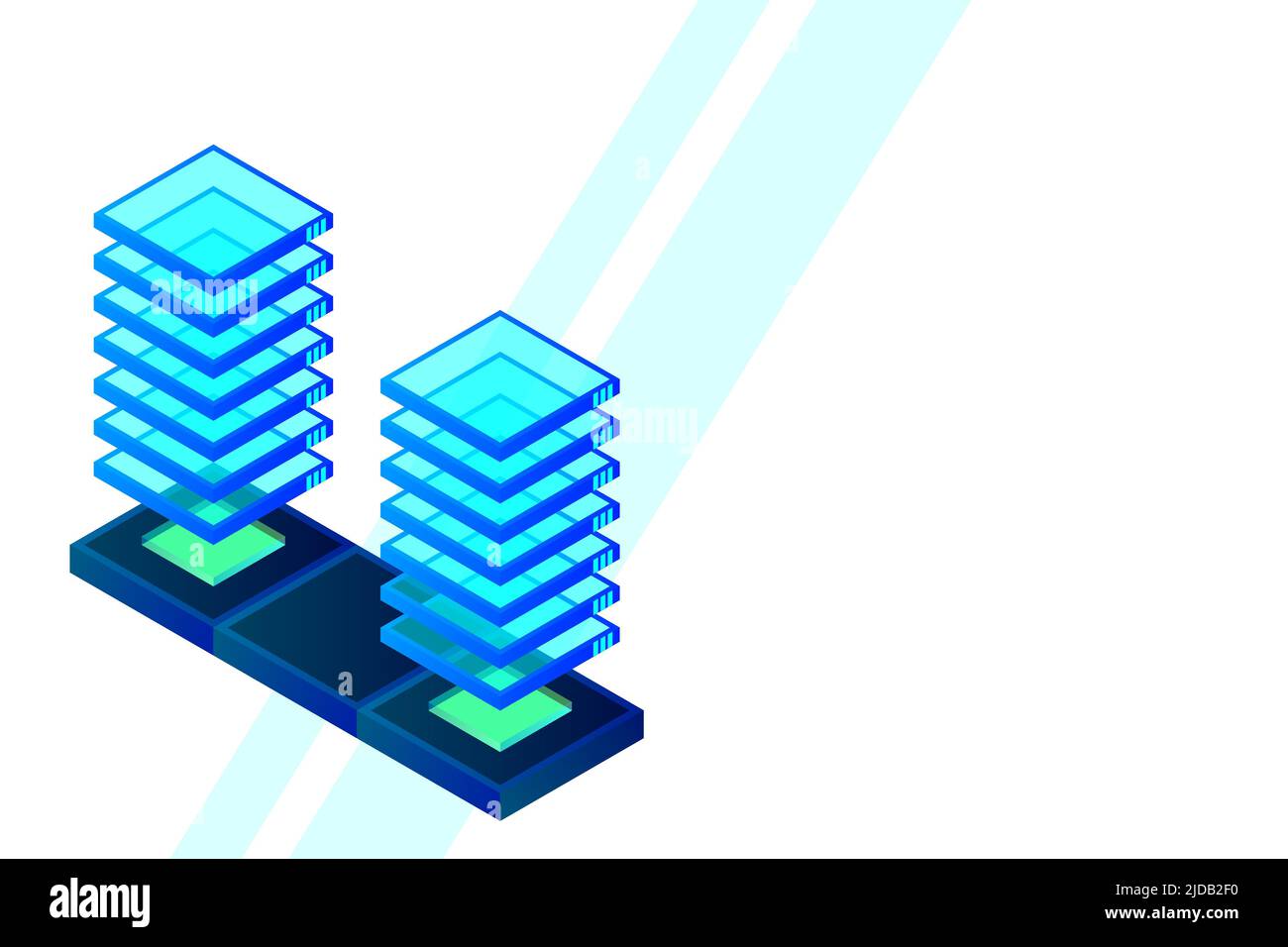 Mainframe, powered server, high technology concept, data center, cloud ...