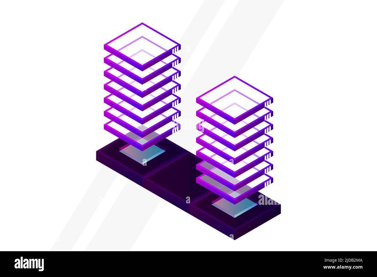 Mainframe, powered server, high technology concept, data center, cloud ...