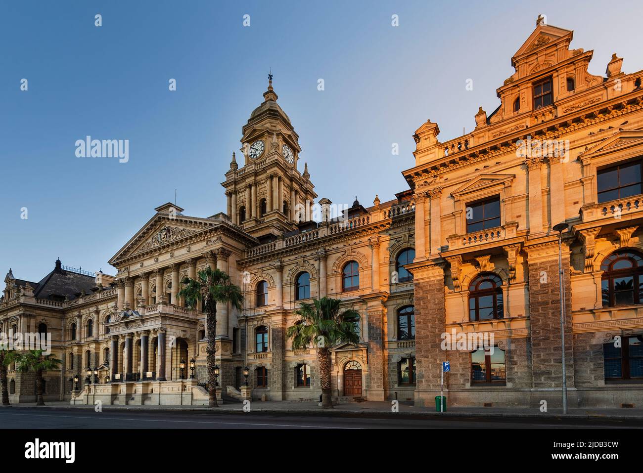 Cape Town City Hall; Cape Town, Western Cape, South Africa Stock Photo ...