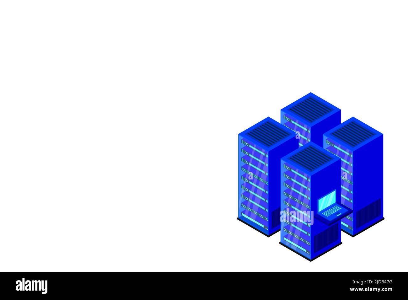 Mainframe, powered server, high technology concept, data center, cloud ...