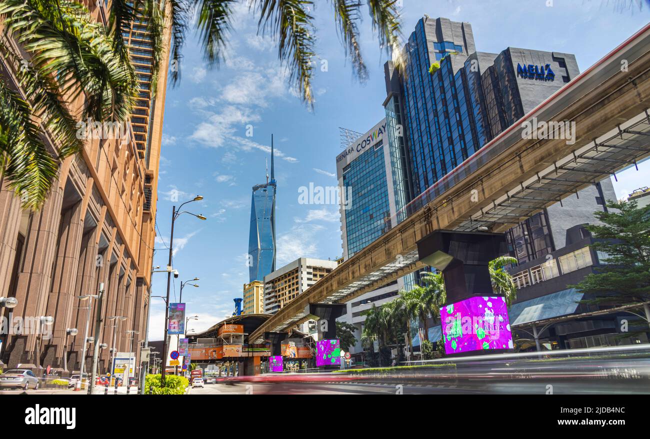 Kuala Lumpur, Malaysia - June 18, 2022: Second tallest building in the ...