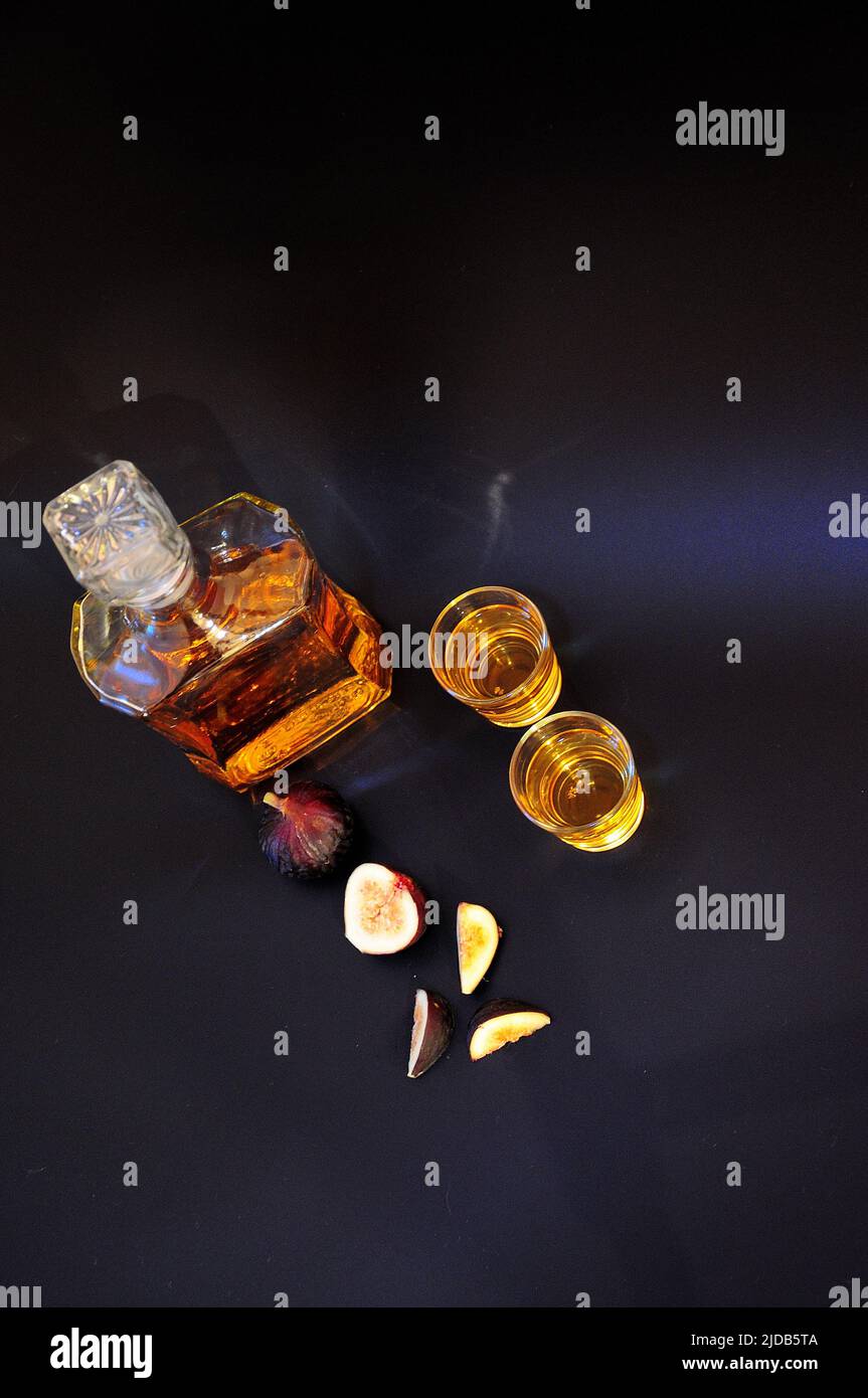 Fig schnapps hi-res stock photography and images - Alamy