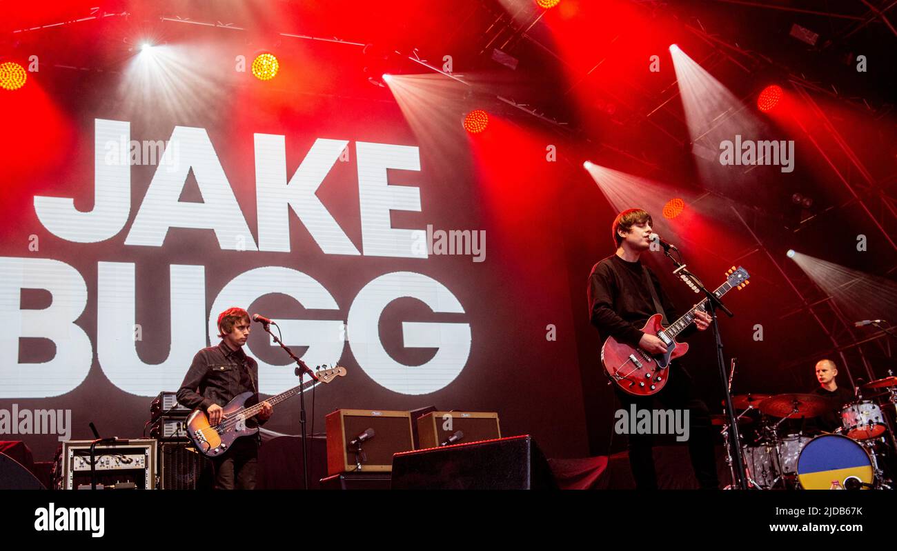 London, 19th June 2022. Singer, songwriter and guitarist Jake Bugg ...