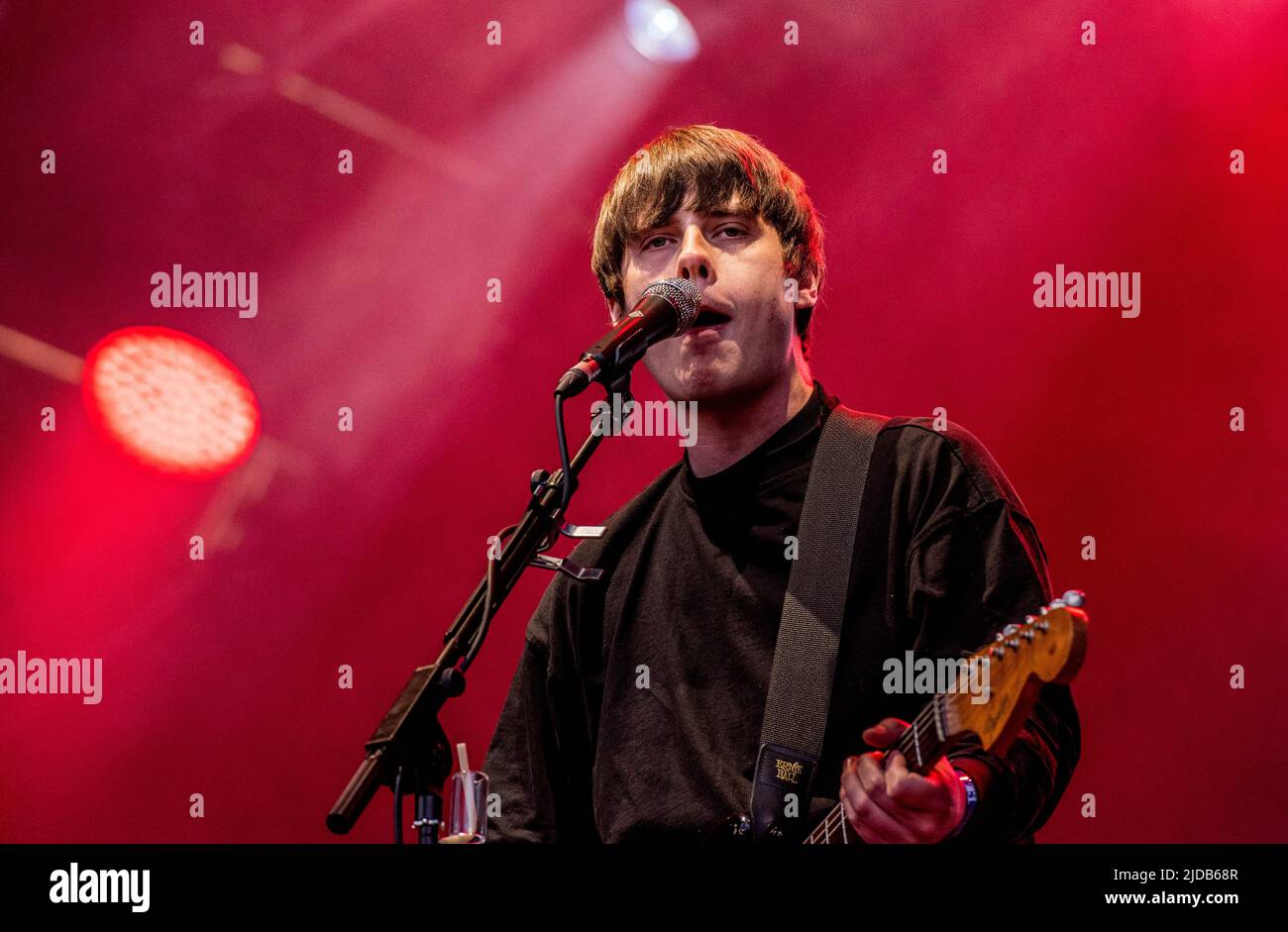London, 19th June 2022. Singer, songwriter and guitarist Jake Bugg ...