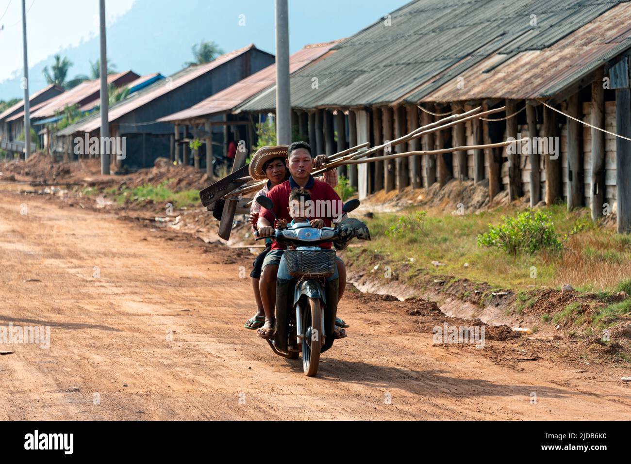 Cambodia rural people family hi-res stock photography and images - Alamy