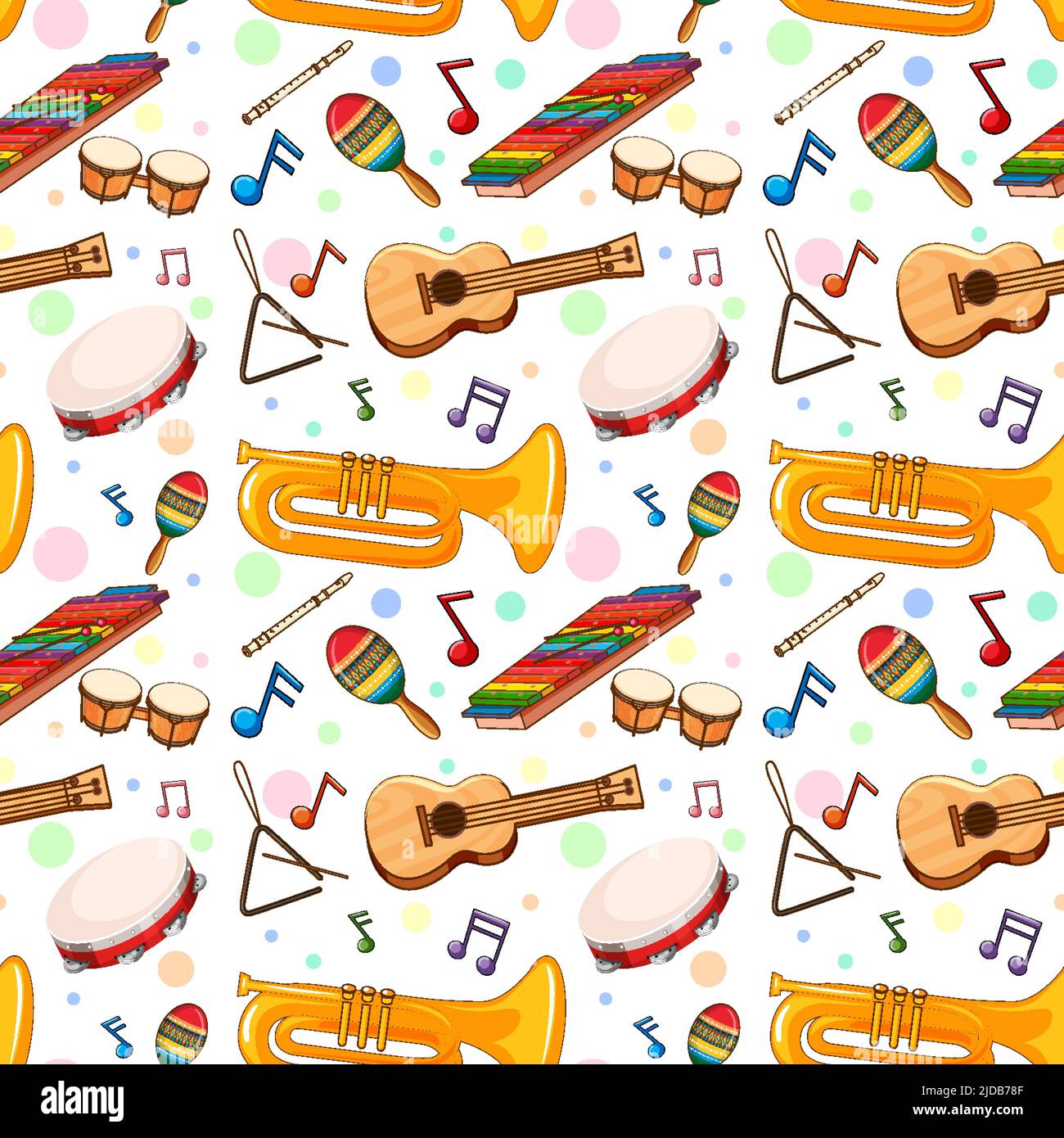 Many musical instruments Stock Vector Images - Alamy