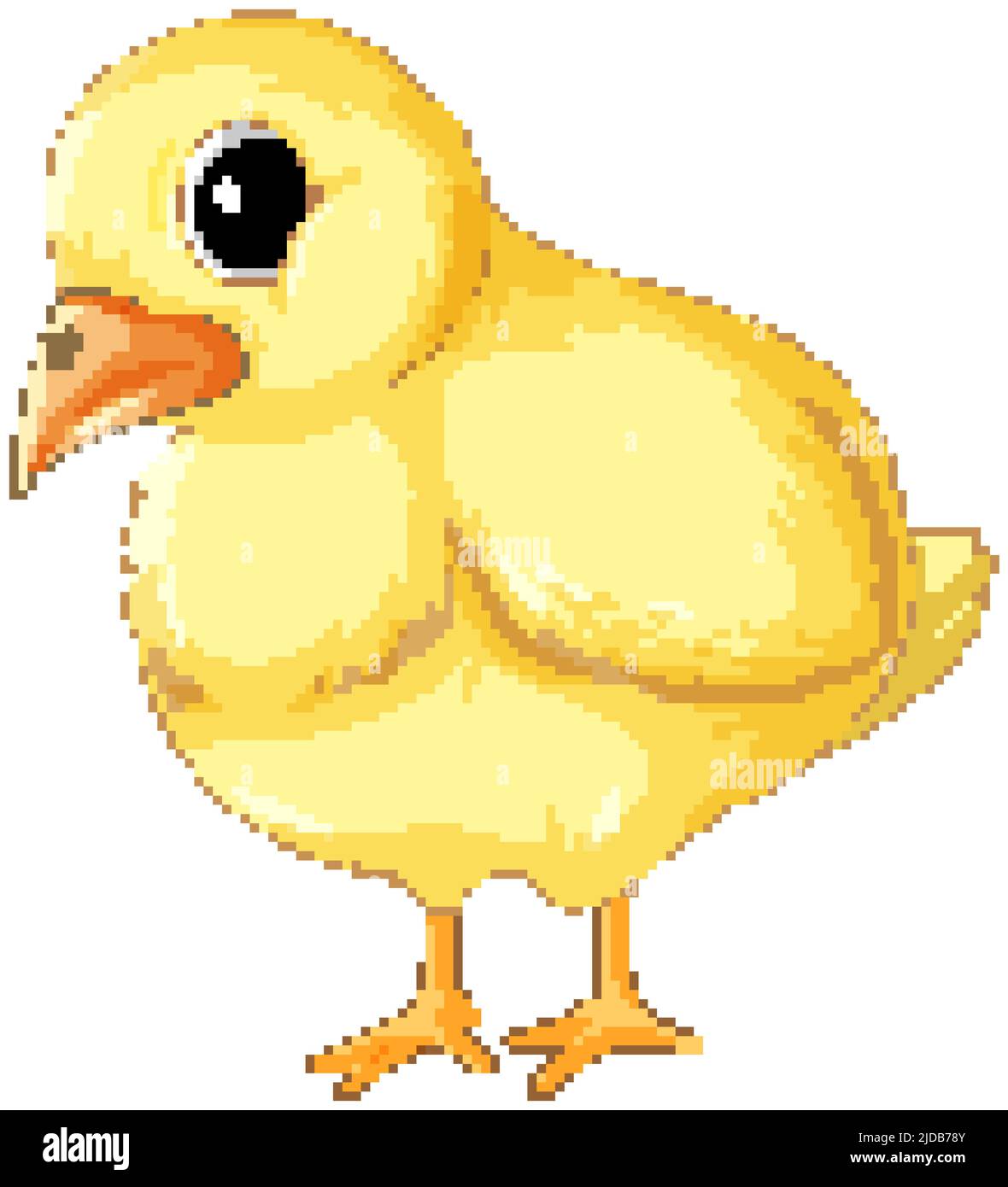 A chick in cartoon style illustration Stock Vector Image & Art - Alamy