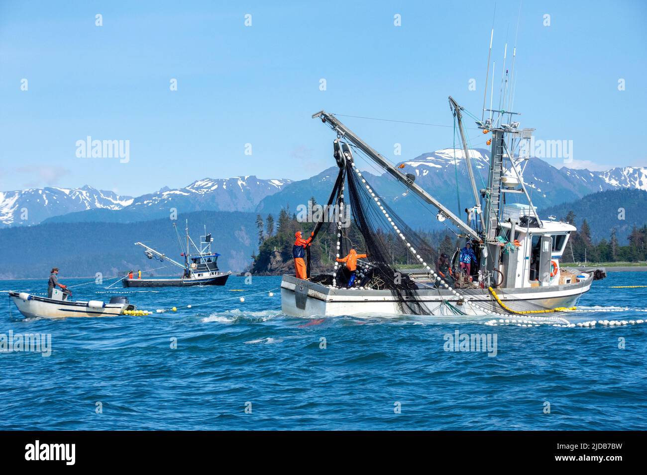 Purse seiner fishing boat hi-res stock photography and images - Alamy