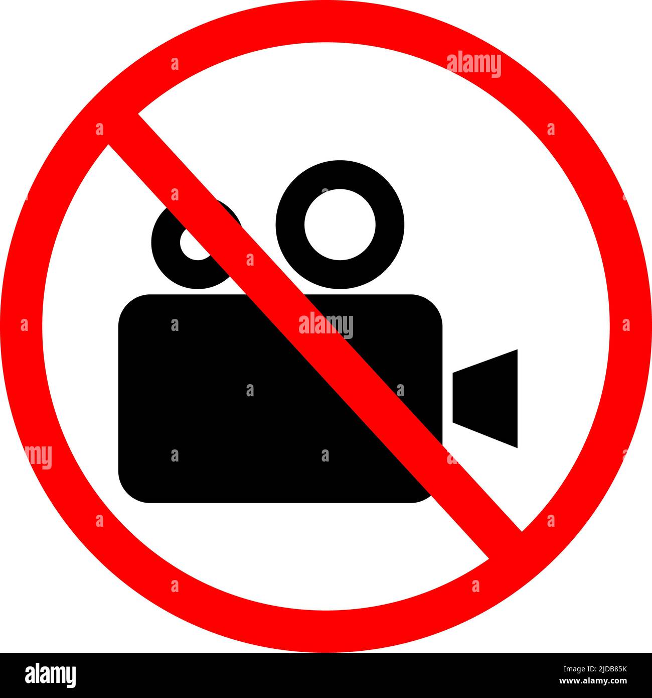 Ban tv icon television prohibition hi-res stock photography and images ...