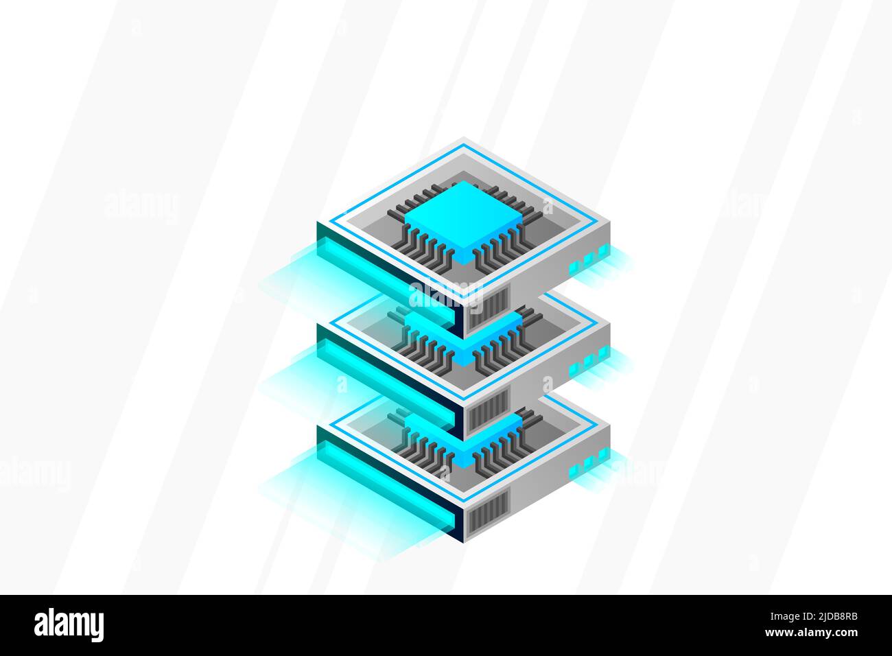 Quantum computing architecture Stock Vector Images - Alamy