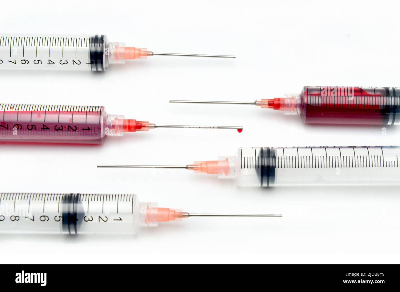 plastic medical syringe Stock Photo - Alamy