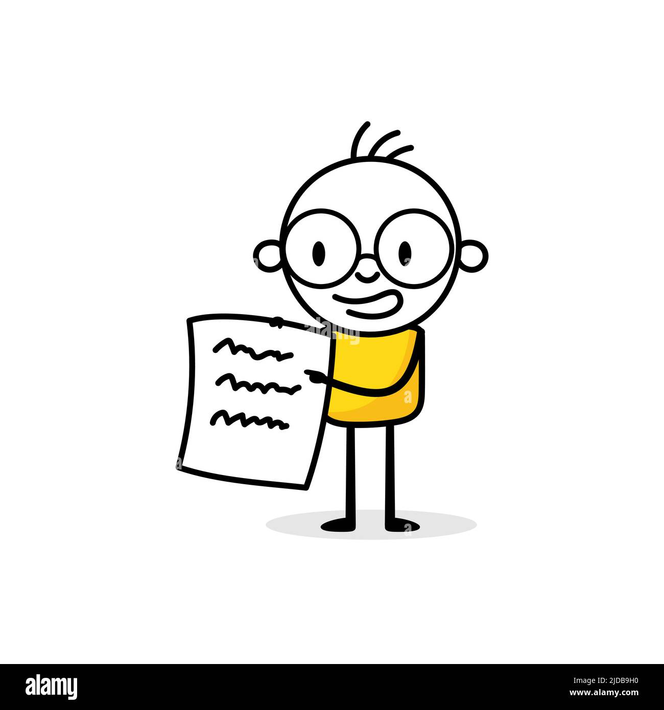 Stickman list hi-res stock photography and images - Alamy