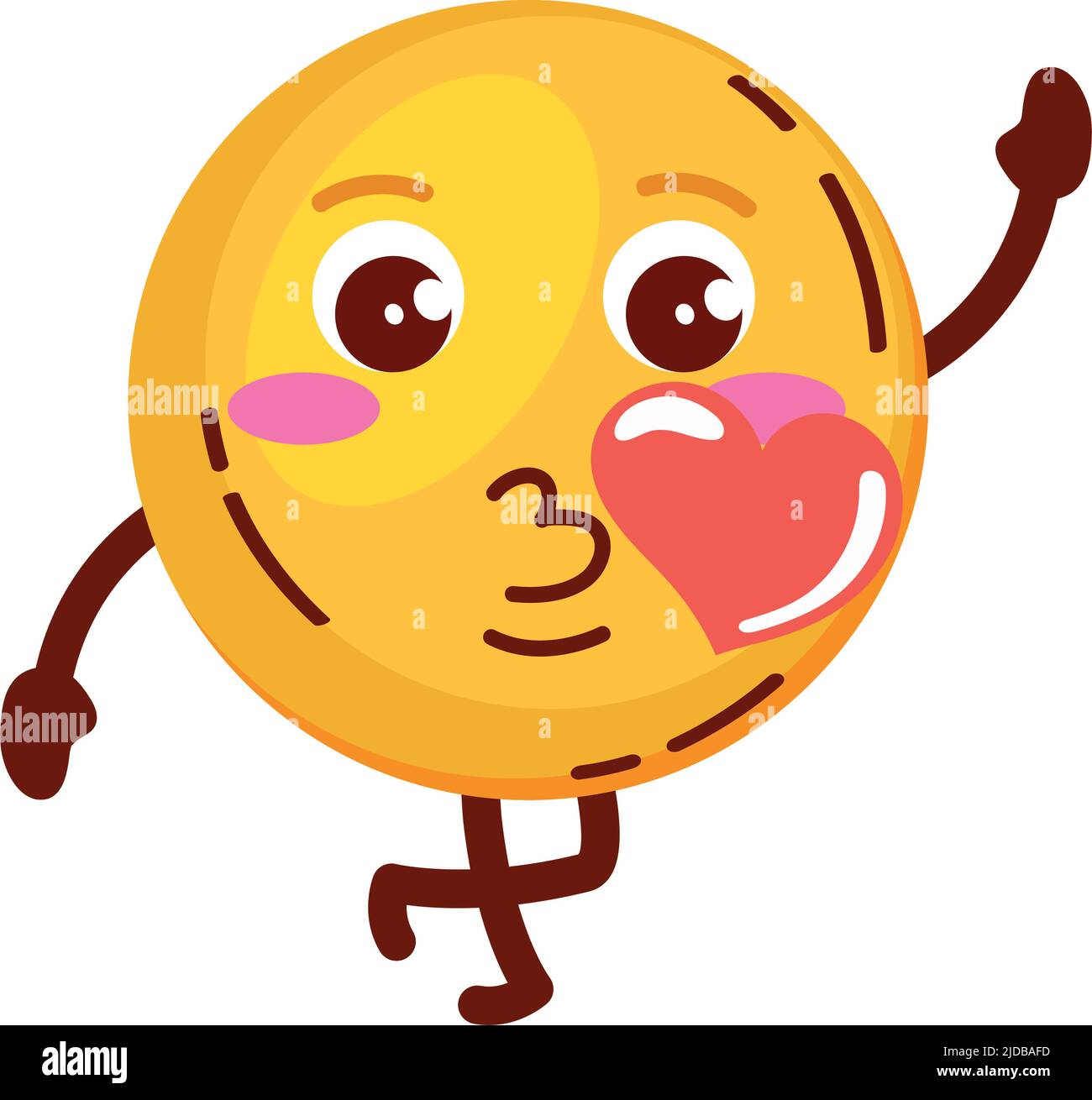 inlove emoticons kissing Stock Vector Image & Art - Alamy