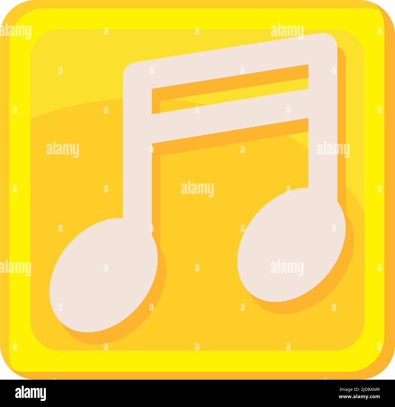 music app button Stock Vector Image & Art - Alamy