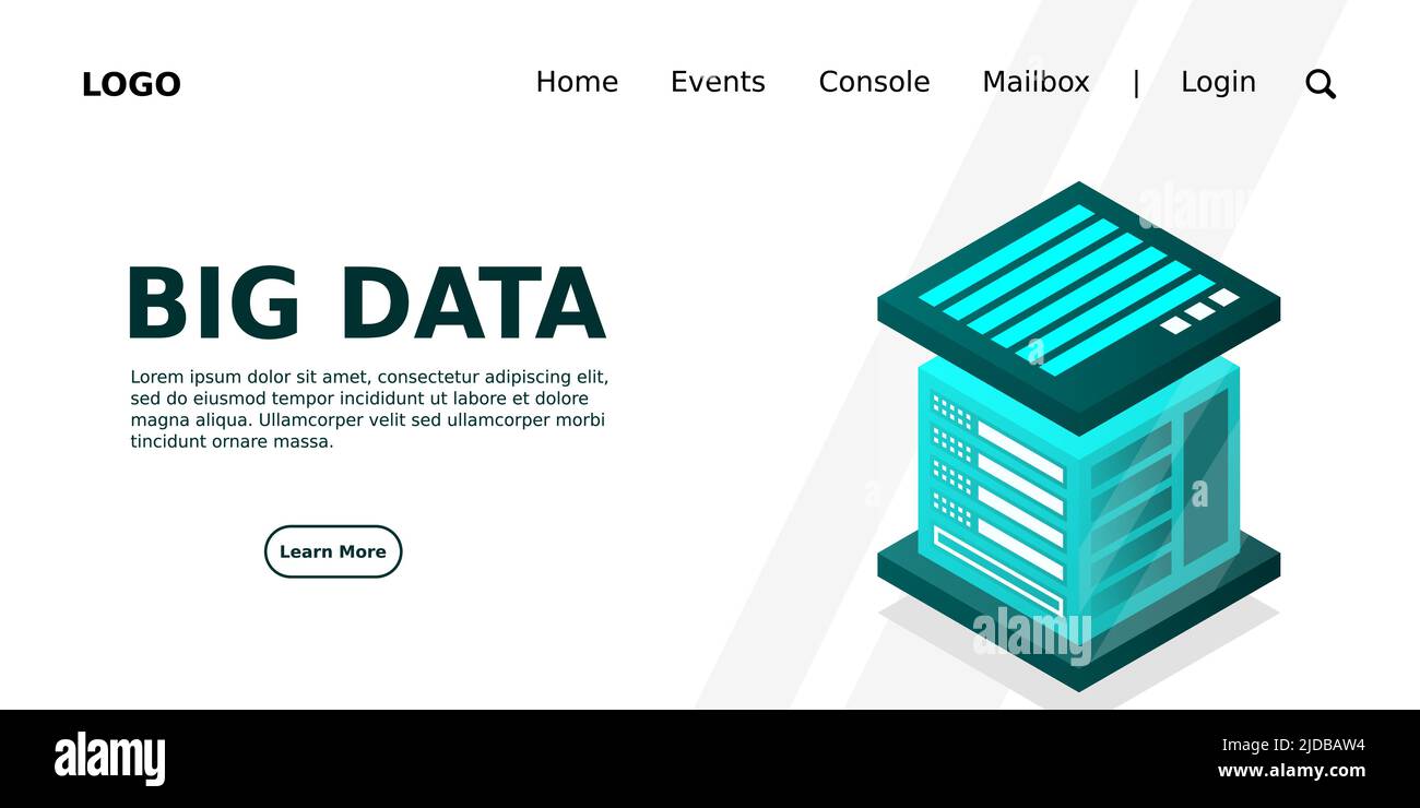 Machine learning data center Cut Out Stock Images & Pictures - Alamy