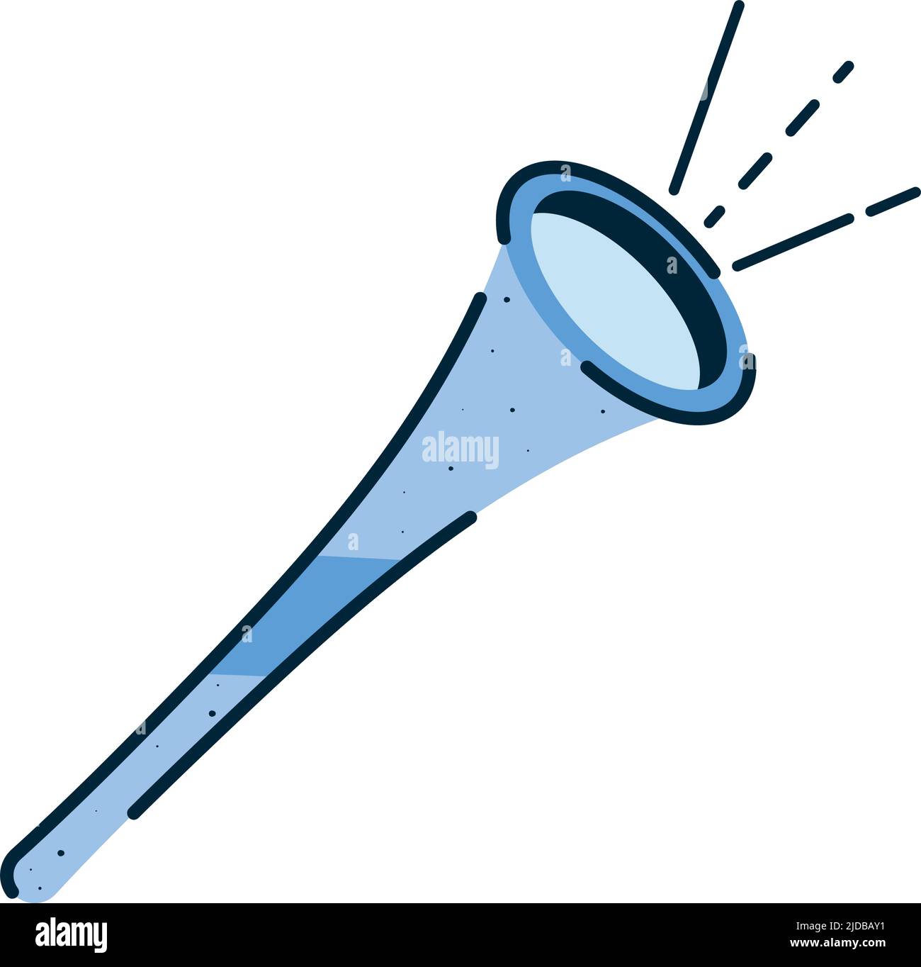 blue sport cornet Stock Vector Image & Art - Alamy