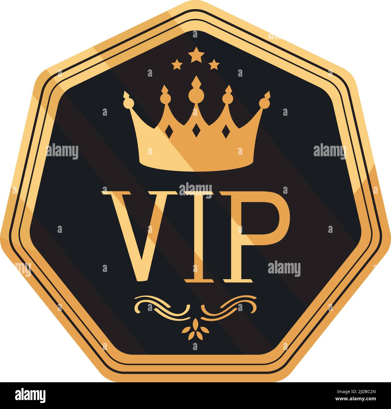 Vip Logo Gold