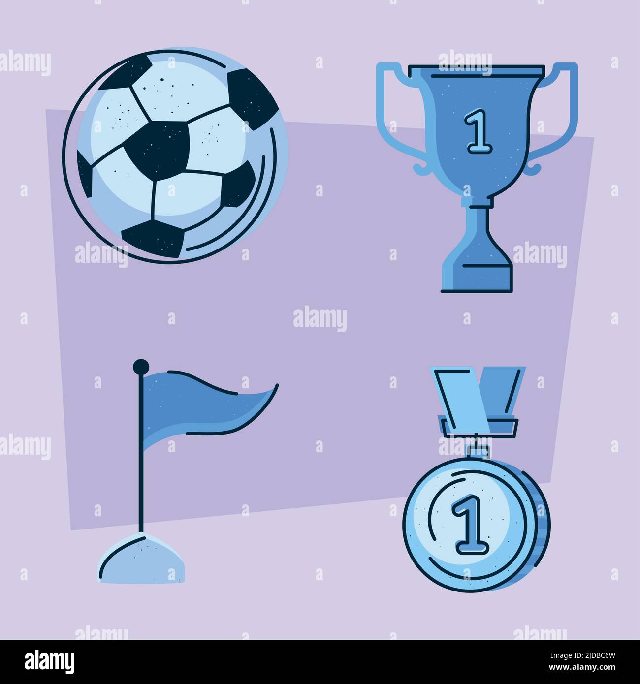 Soccer player number four Stock Vector Images - Alamy