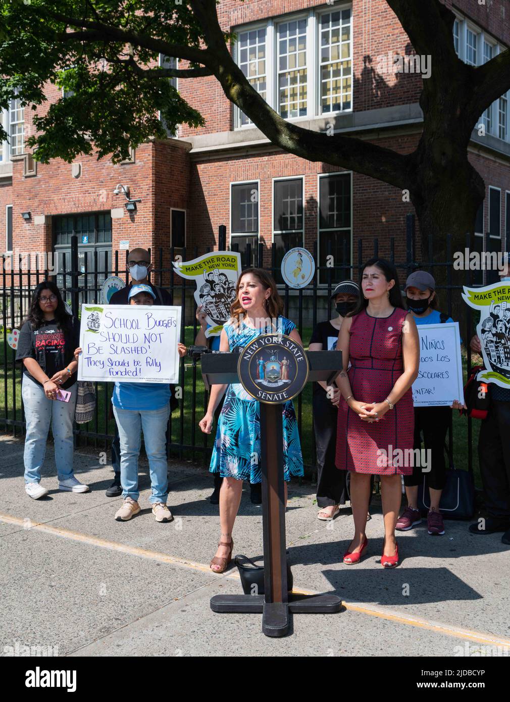 Queens, New York, USA. 17th June, 2022. Assembly Member Jessica ...