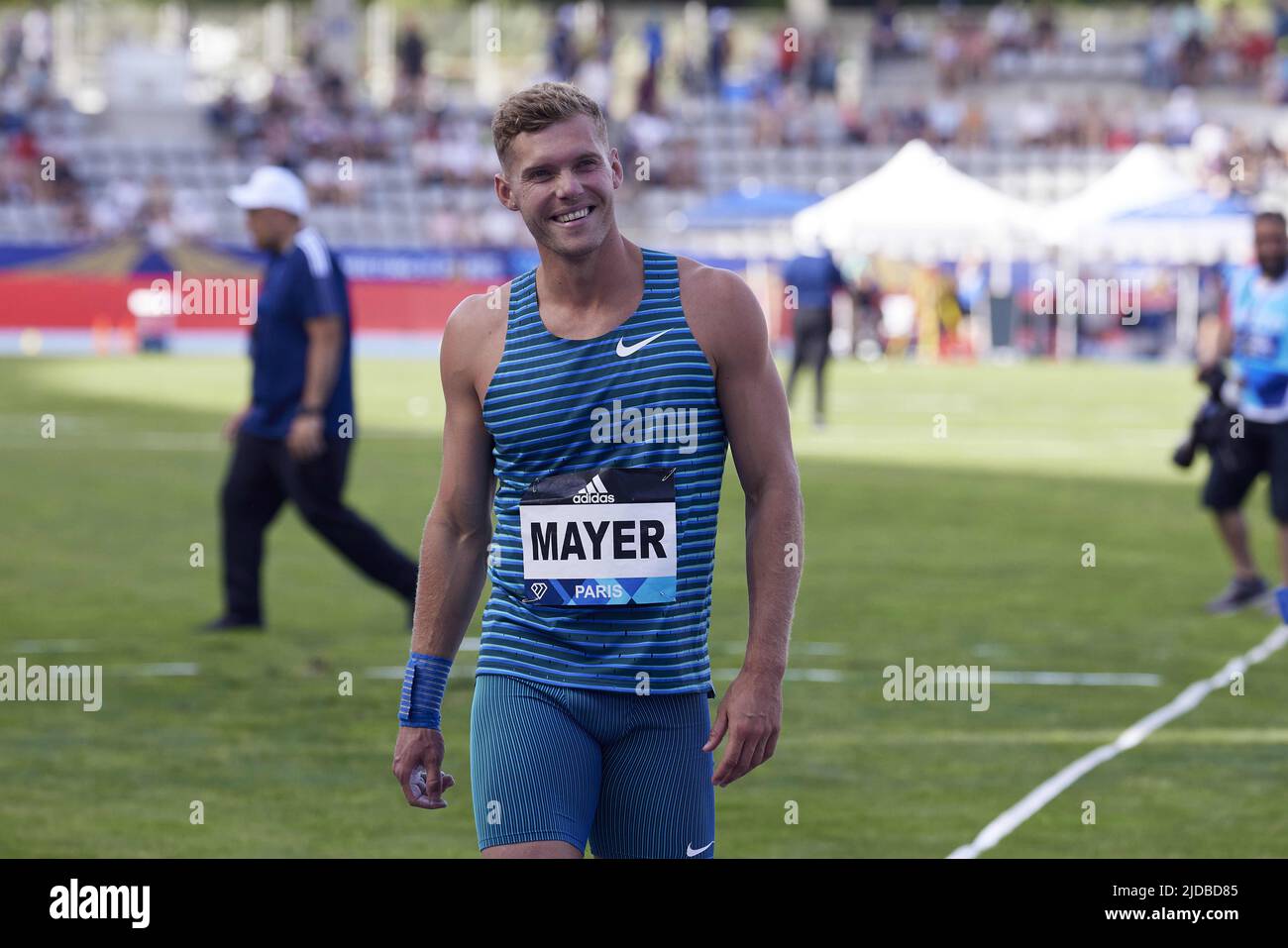 Kevin MAYER (FRA) during the Wanda Diamond League 2022, Meeting de ...