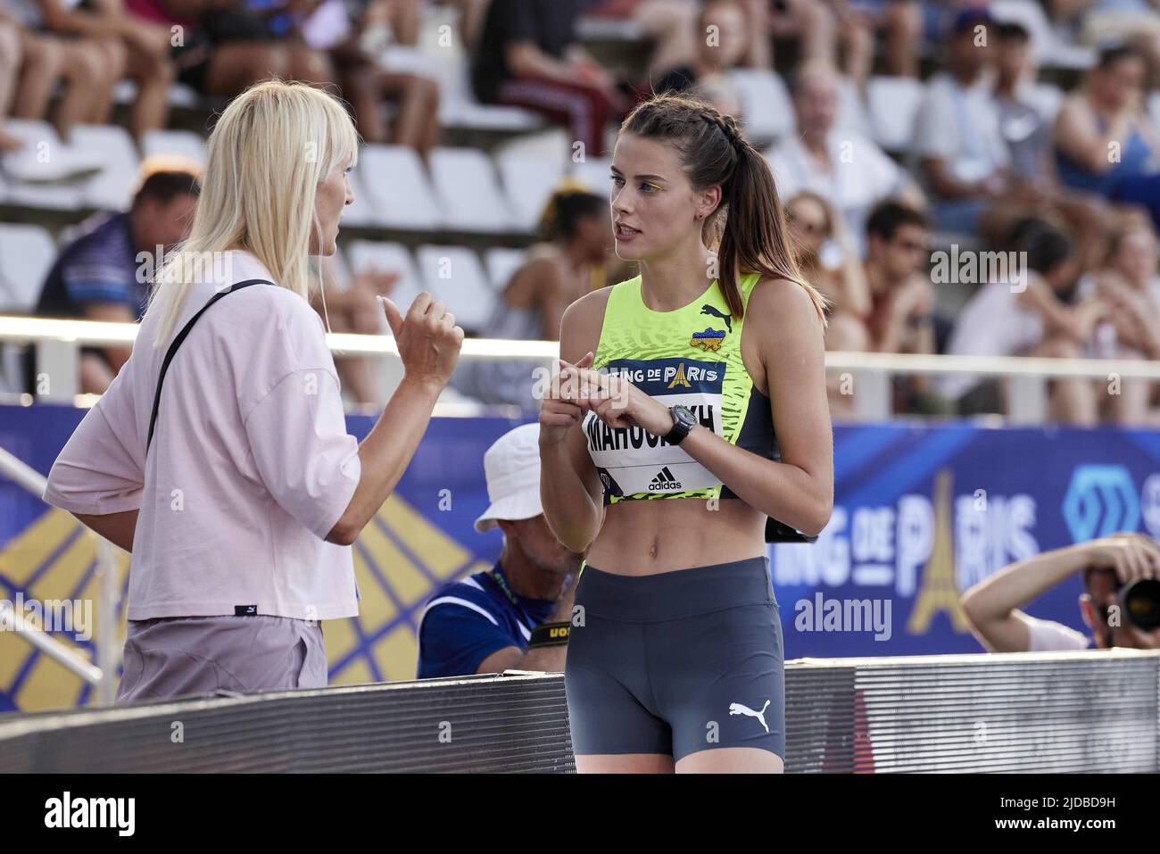 Yaroslava Mahuchikh Ukr During The Wanda Diamond League 2022 Meeting