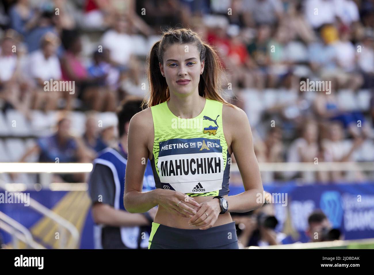 Yaroslava Mahuchikh Ukr During The Wanda Diamond League 2022 Meeting